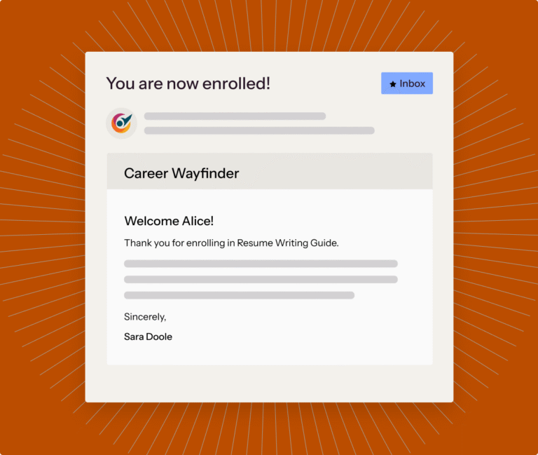 Automated Emails for Your Online Course | Thinkific